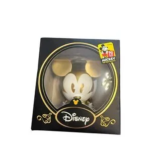 Disney | Accents | Disney Mickey Mouse Icon Gold Vinyl Figure Shorts ...